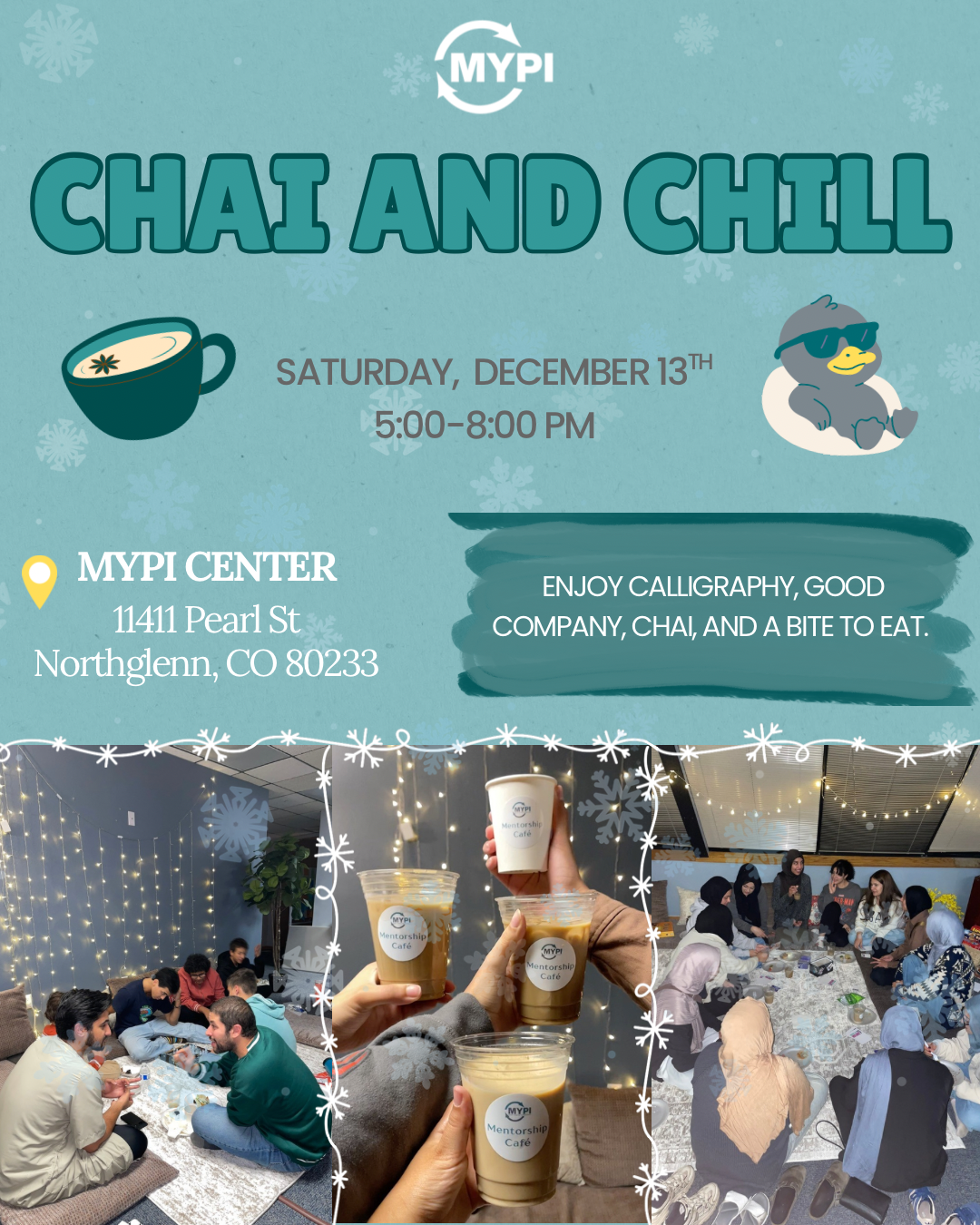 Register for MP Chai & Calligraphy Event